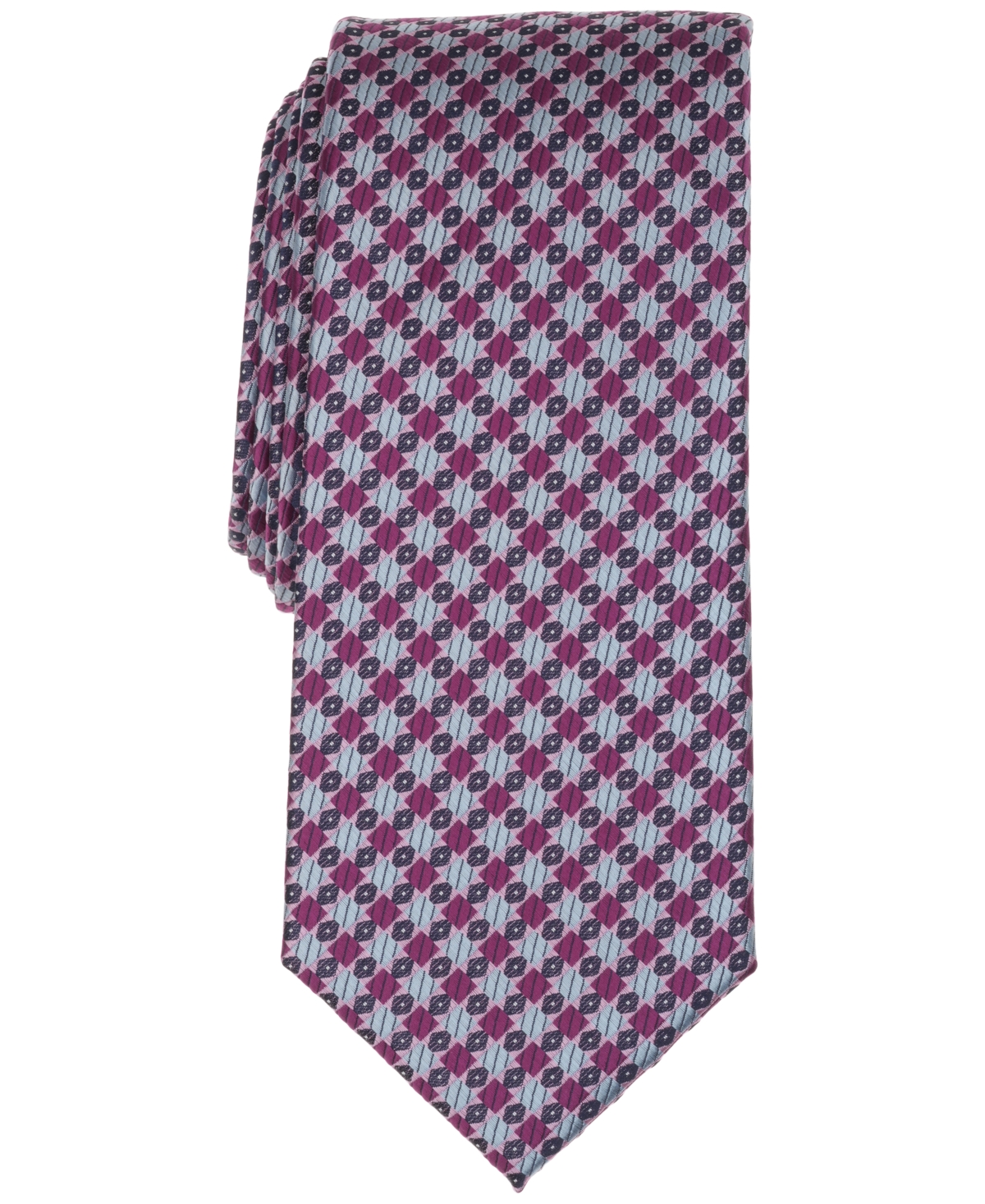 Click here for Perry Ellis Mens Classic Diamond Pattern Tie - Mag... prices