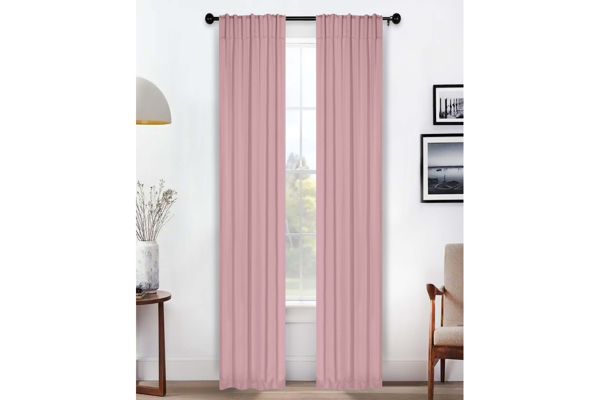 Click here for Superior Solid Classic Modern Blackout Curtain Set... prices
