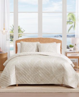 Click here for Tommy Bahama Home Pebble Palms Cotton Reversible Q... prices