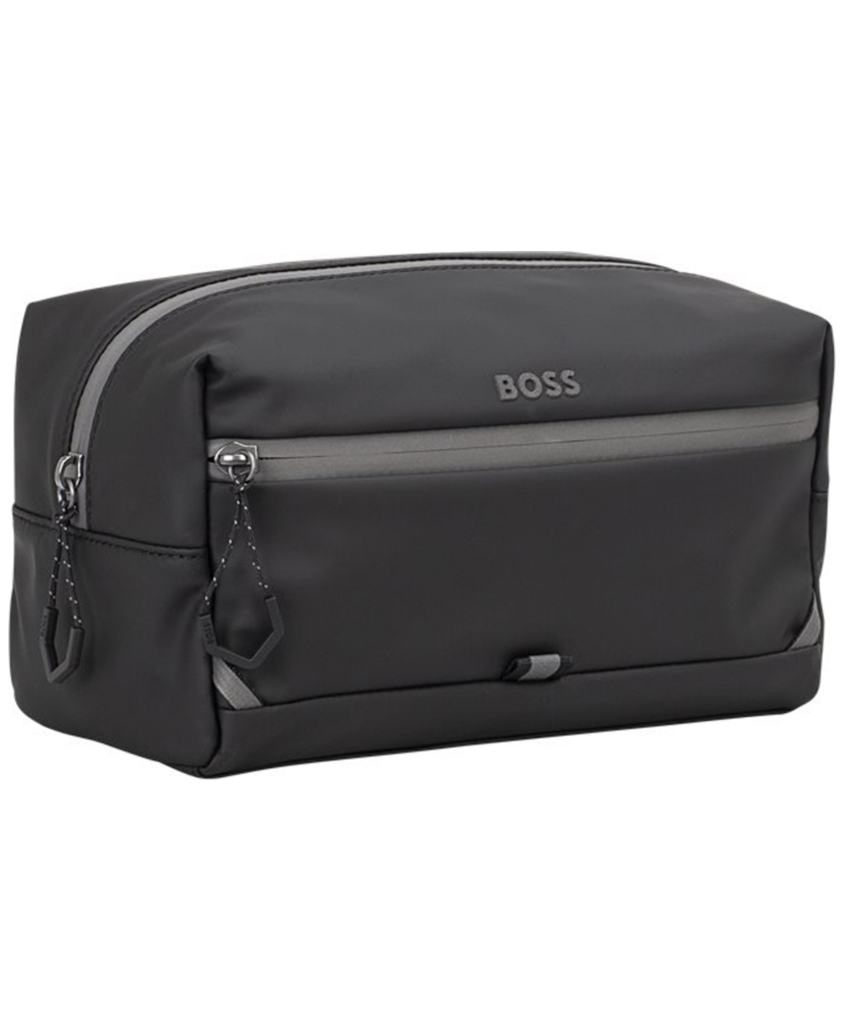 Click here for Hugo Boss Mens Stenson Zipper Washbag - Black prices
