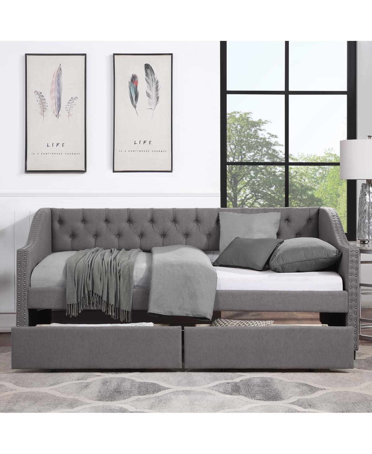 Click here for Streamdale Furniture Upholstered Twin Daybed with... prices