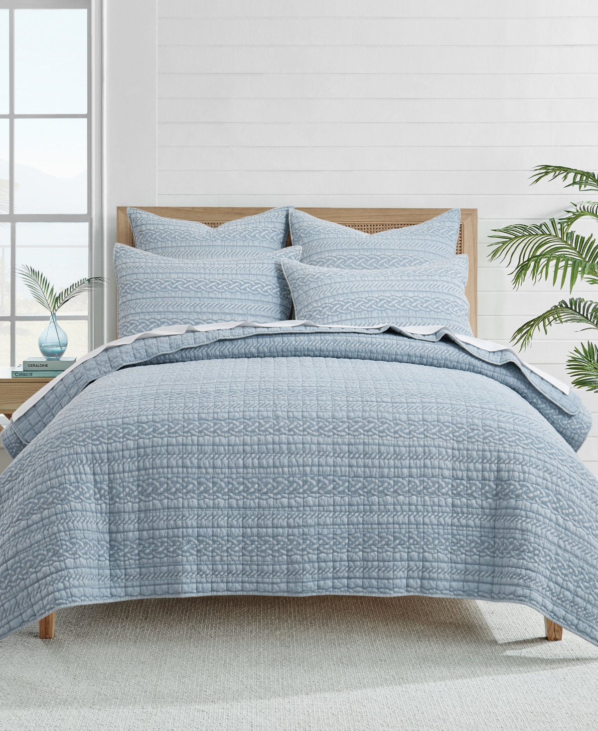 Click here for Levtex Home Trintton Textured 3-Pc. Quilt Set  Kin... prices