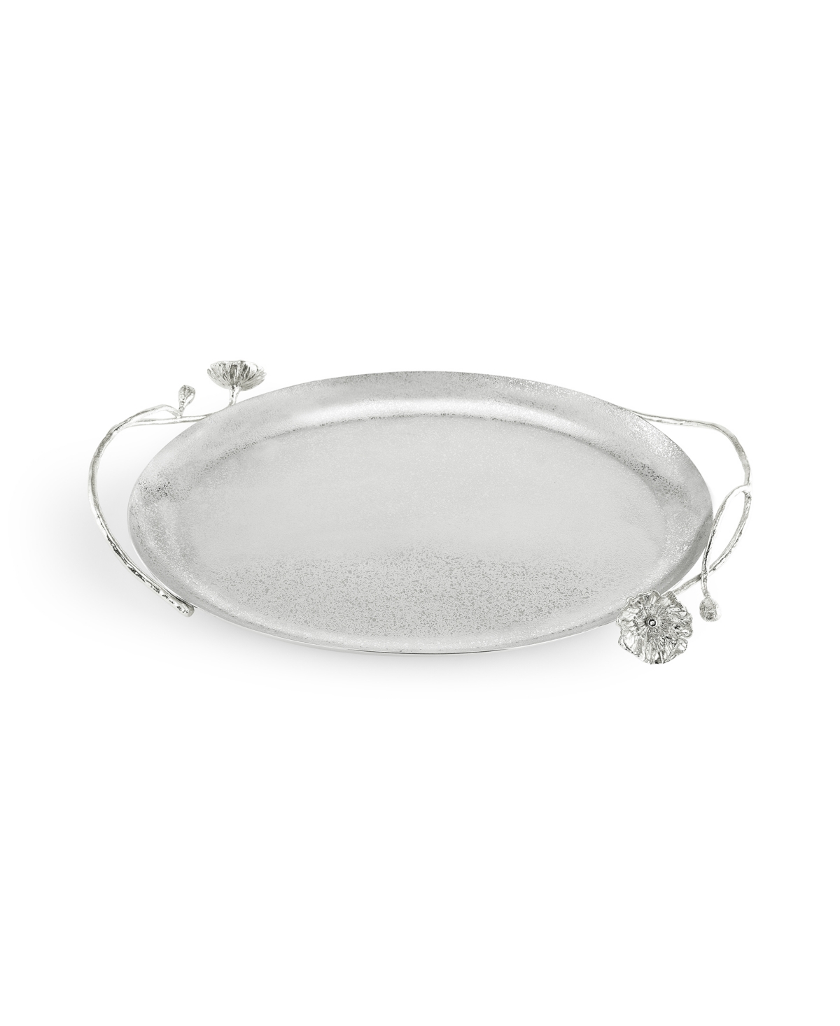 Click here for Michael Aram Poppy 19 Large Tray - Silver prices