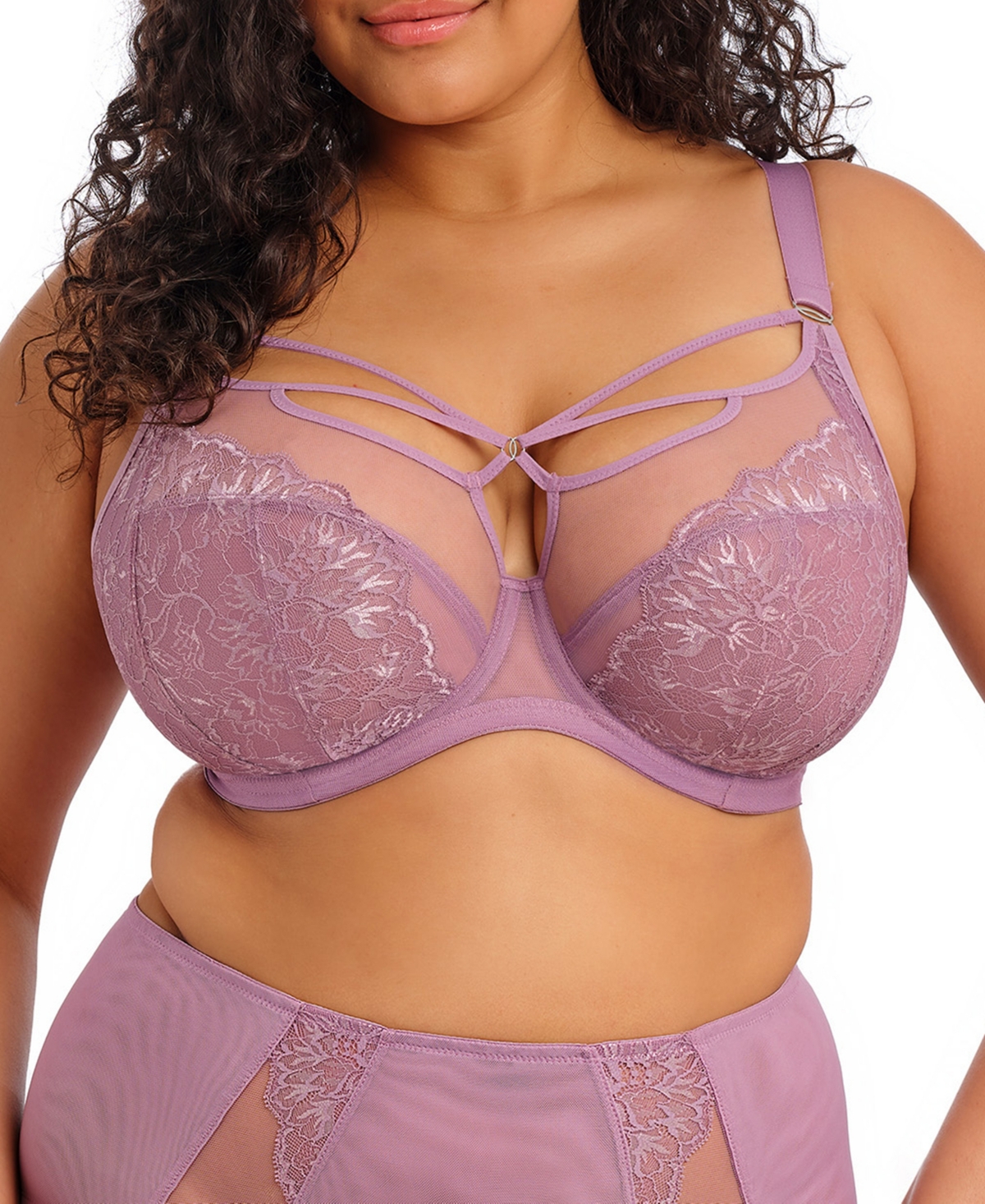 Click here for Elomi Plus Size Brianna Underwire Plunge Bra - Hea... prices