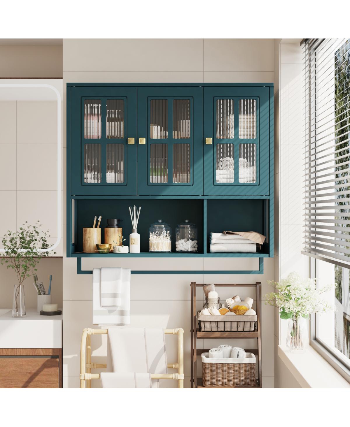 Click here for Streamdale Furniture Bathroom Wall Cabinet  3-Door... prices