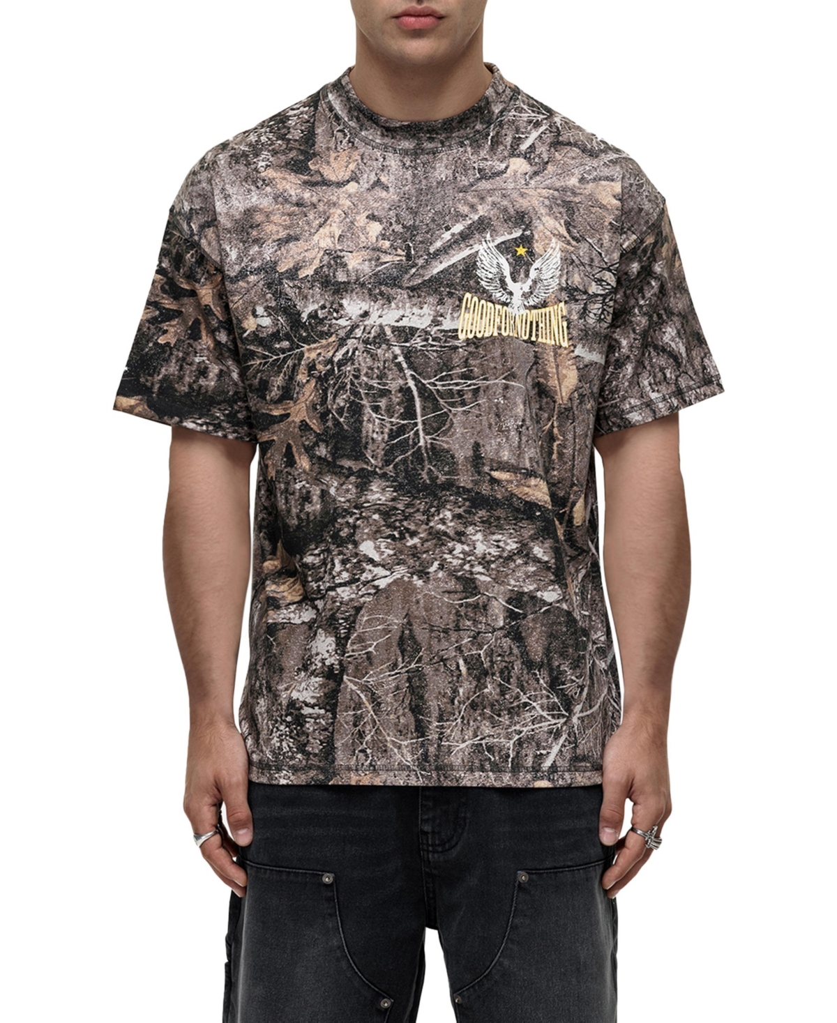 Click here for Good For Nothing Mens Arizona Woodland Camo T-shir... prices