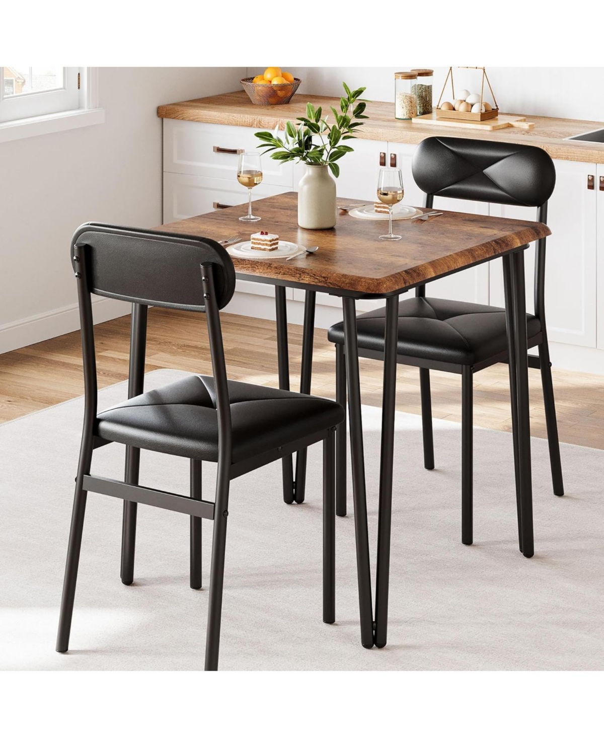 Click here for gaomon Dining Table Set for 4 Kitchen Table with U... prices
