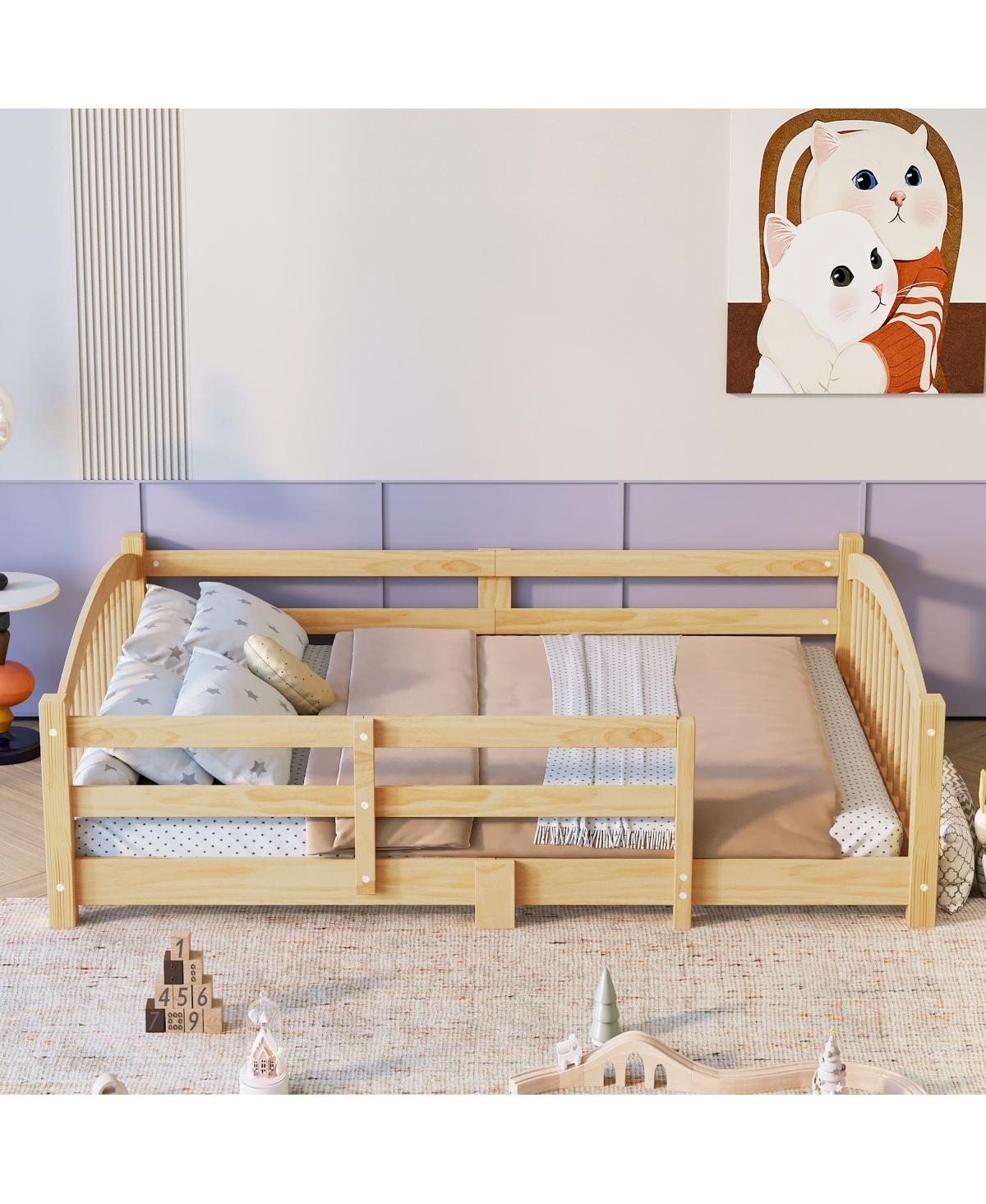 Click here for Streamdale Furniture Montessori Floor Bed with Sla... prices
