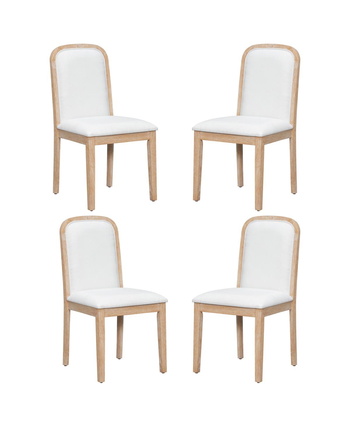 Click here for Streamdale Furniture Set of 4 Vintage Upholstered... prices