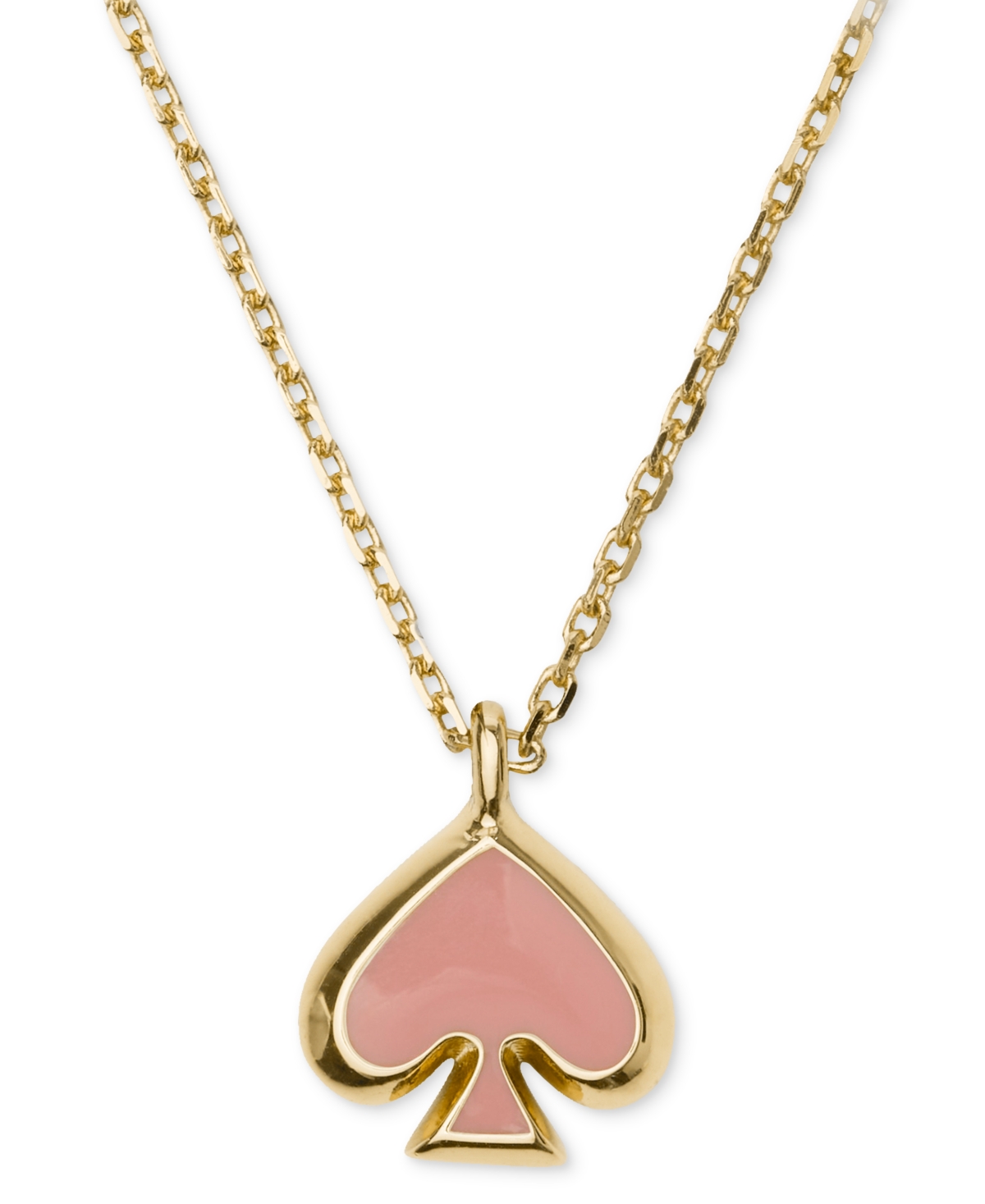 Click here for kate spade new york Gold-Tone Brass Spade Enamel M... prices