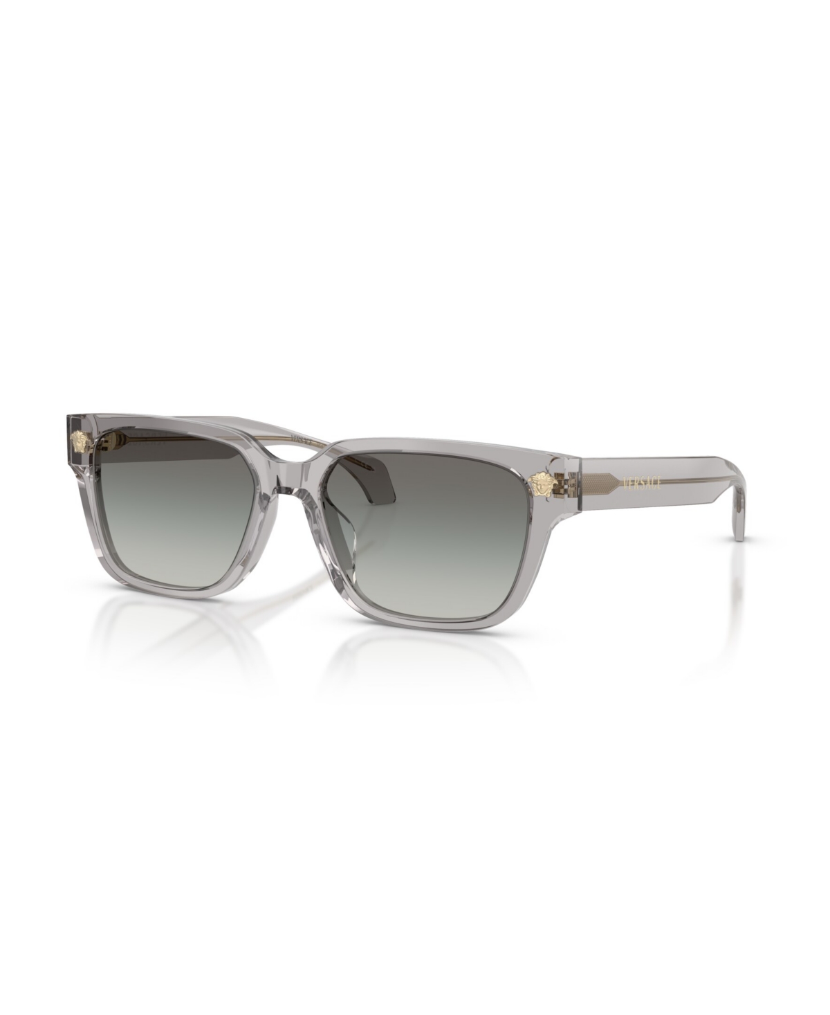 Click here for Versace Mens Rectangle Sunglasses  VE4513D - Trans... prices