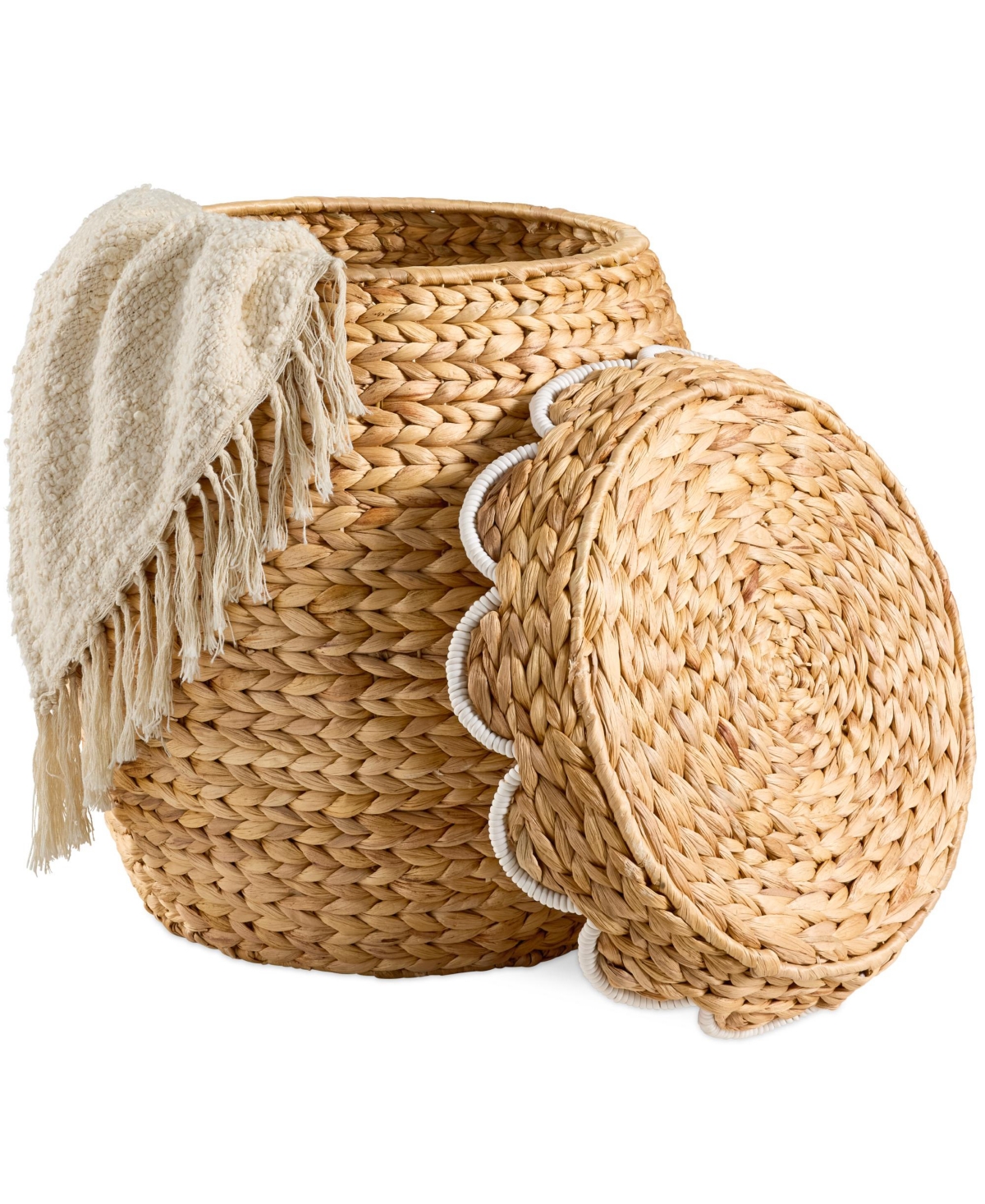 Click here for Best Choice Products Scalloped Water Hyacinth Stor... prices