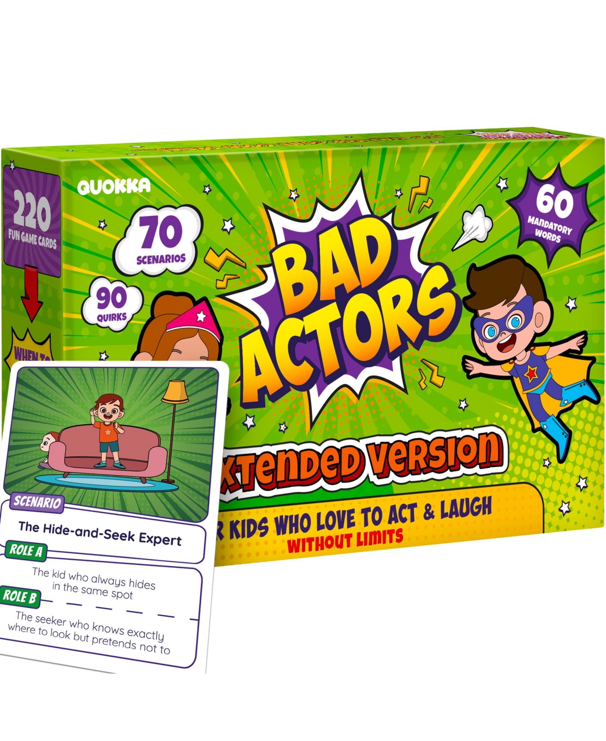 Click here for Quokka Charades & Guessing Game for Kids & Teens -... prices