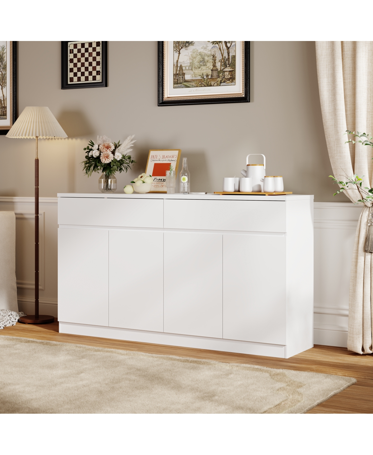 Click here for Streamdale Sideboard Buffet Cabinet with Storage... prices