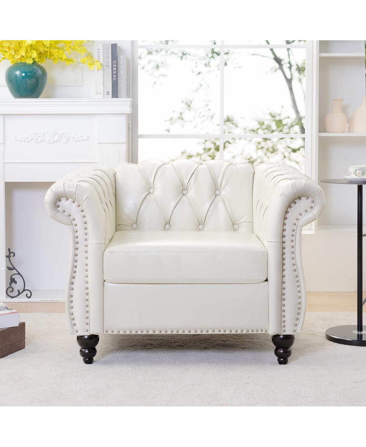 Click here for Streamdale Furniture Pu Leather Sofa with Wood Leg... prices