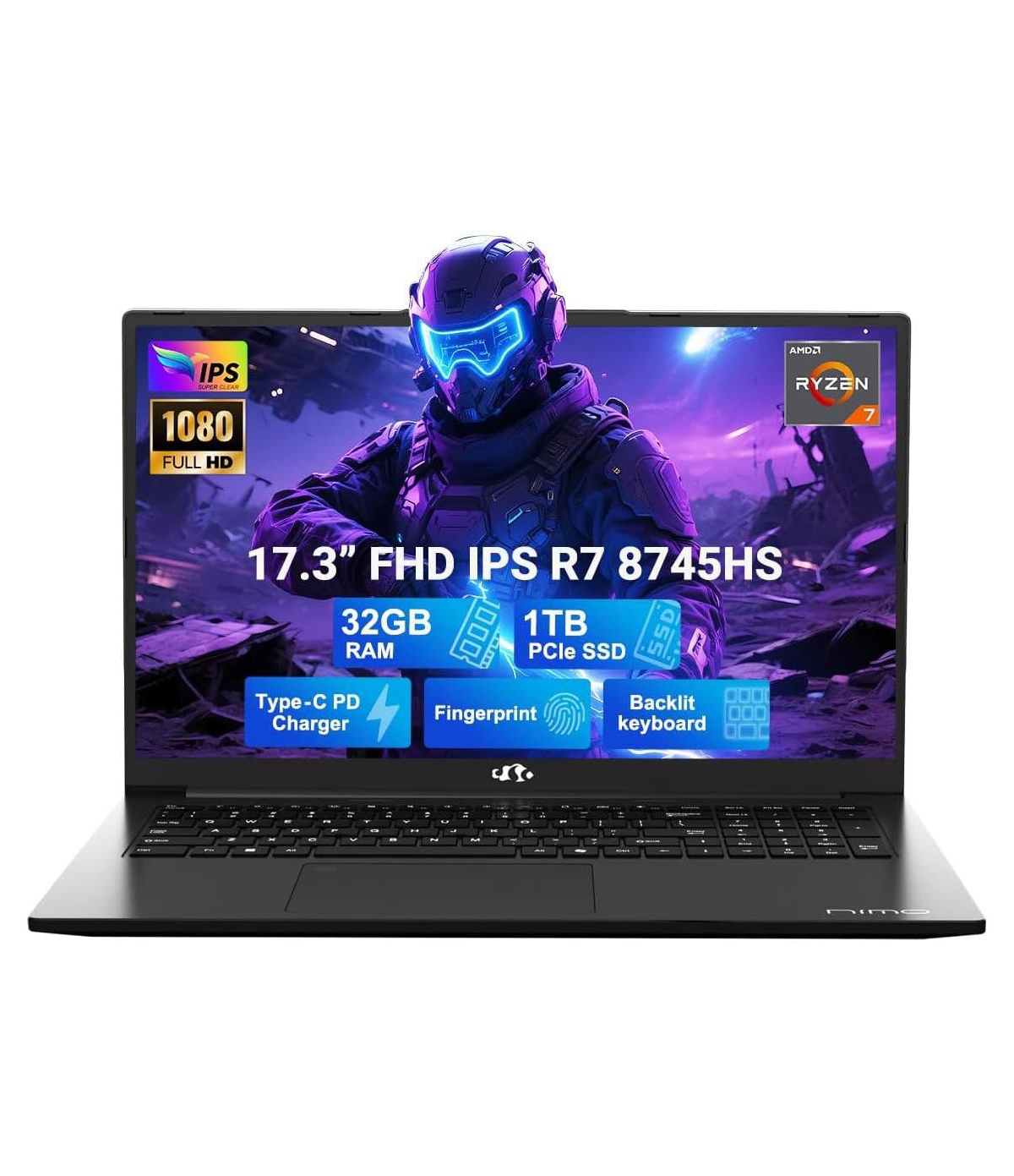 Click here for Nimo 17.3" Ips Fhd-Gaming-Laptop  Amd Ryzen 7... prices