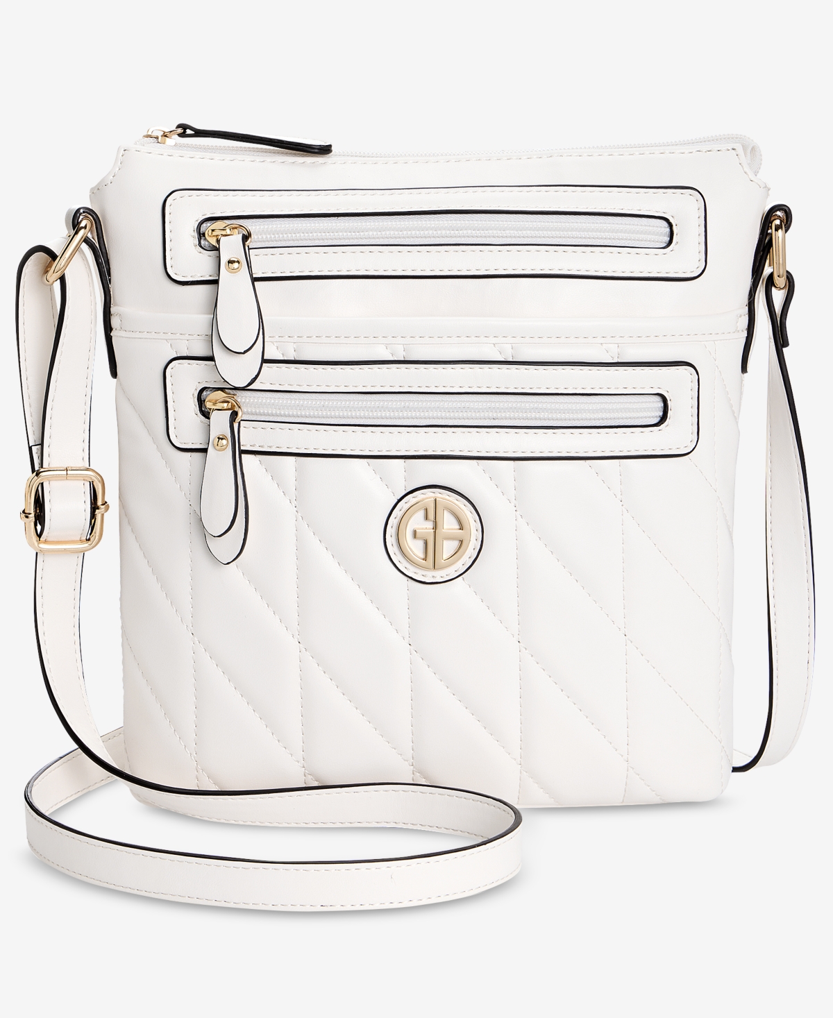 Click here for Giani Bernini Small Quilted North South Crossbody... prices
