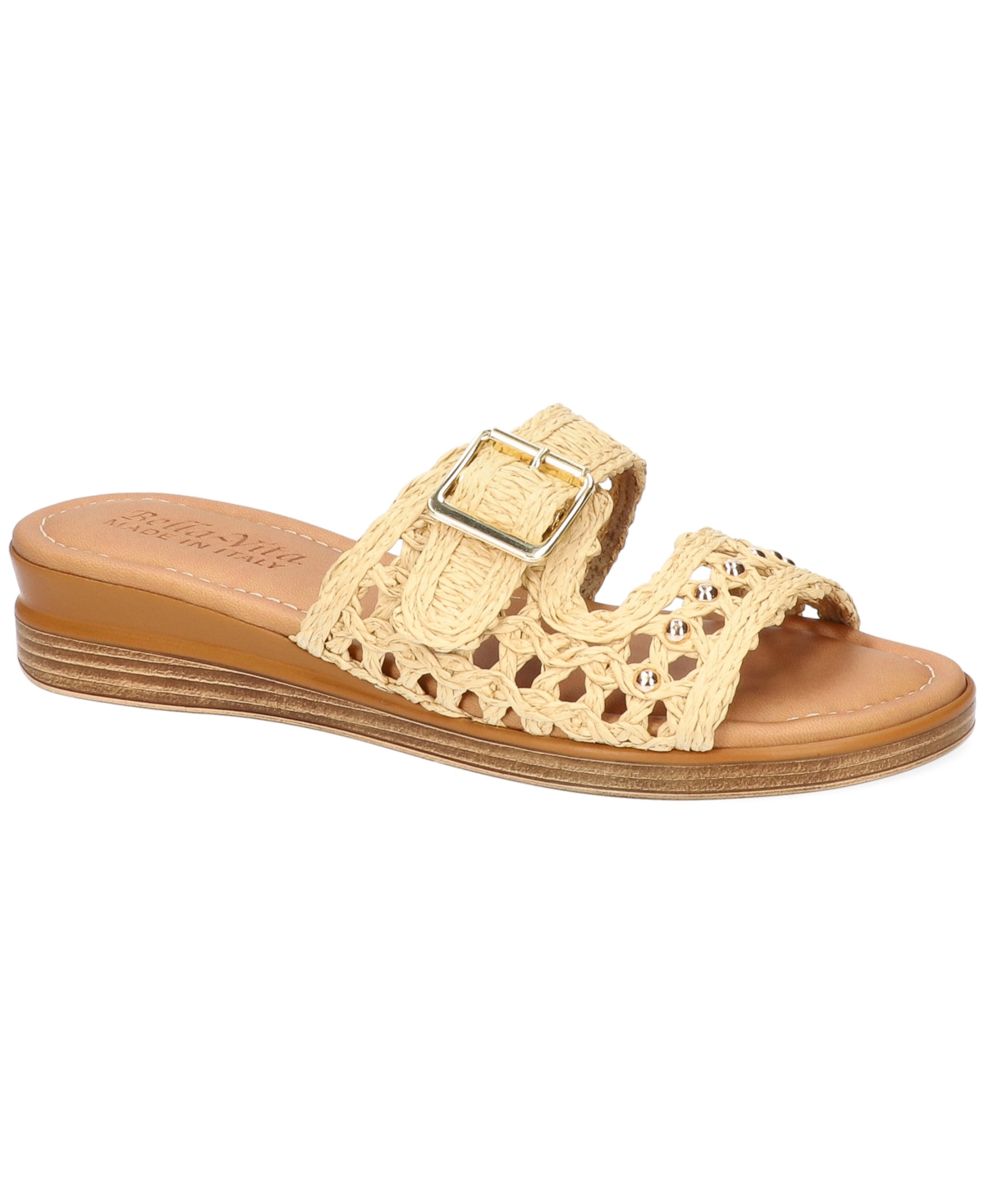 Click here for Bella Vita Womens Bar-Italy Slip-On Wedge Sandals... prices