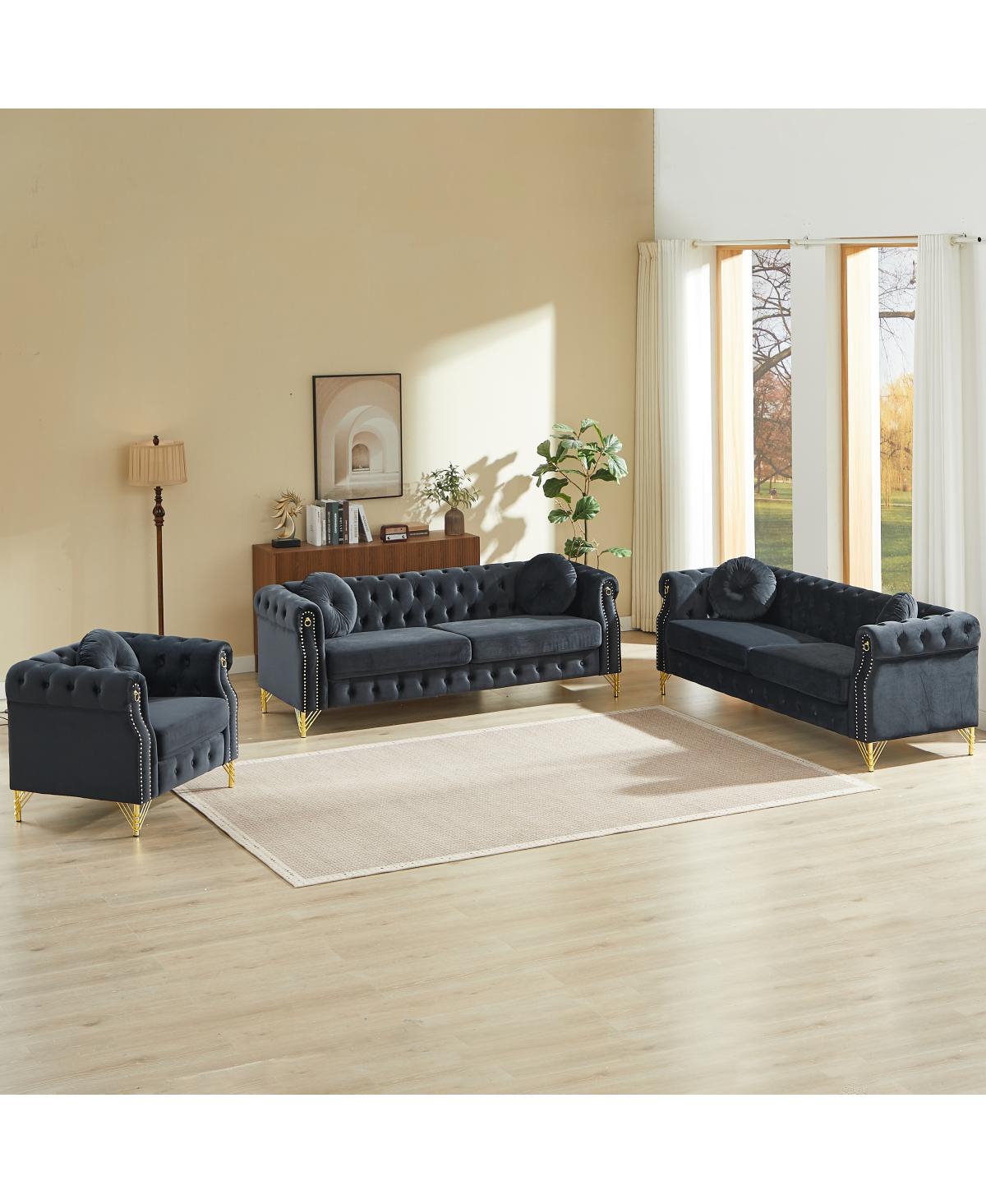 Click here for Streamdale Furniture Customizable Armrest Sofa wit... prices