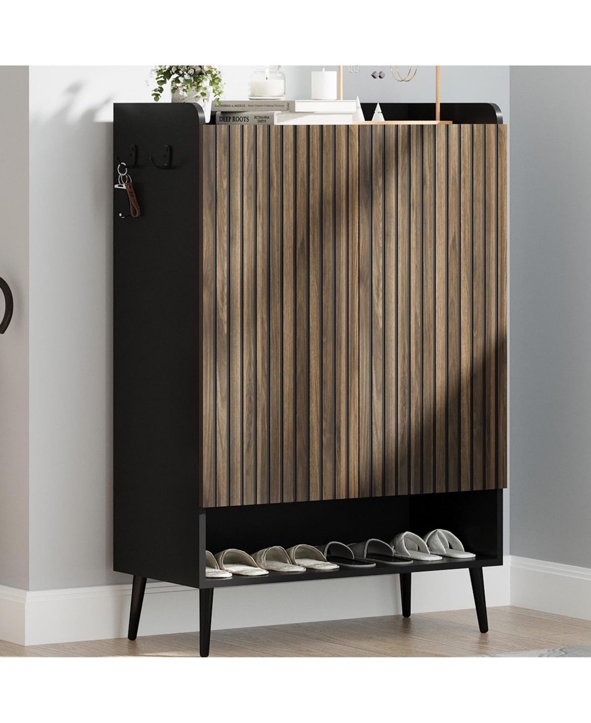 Click here for gaomon Large 2-Door Shoe Cabinet with Adjustable S... prices