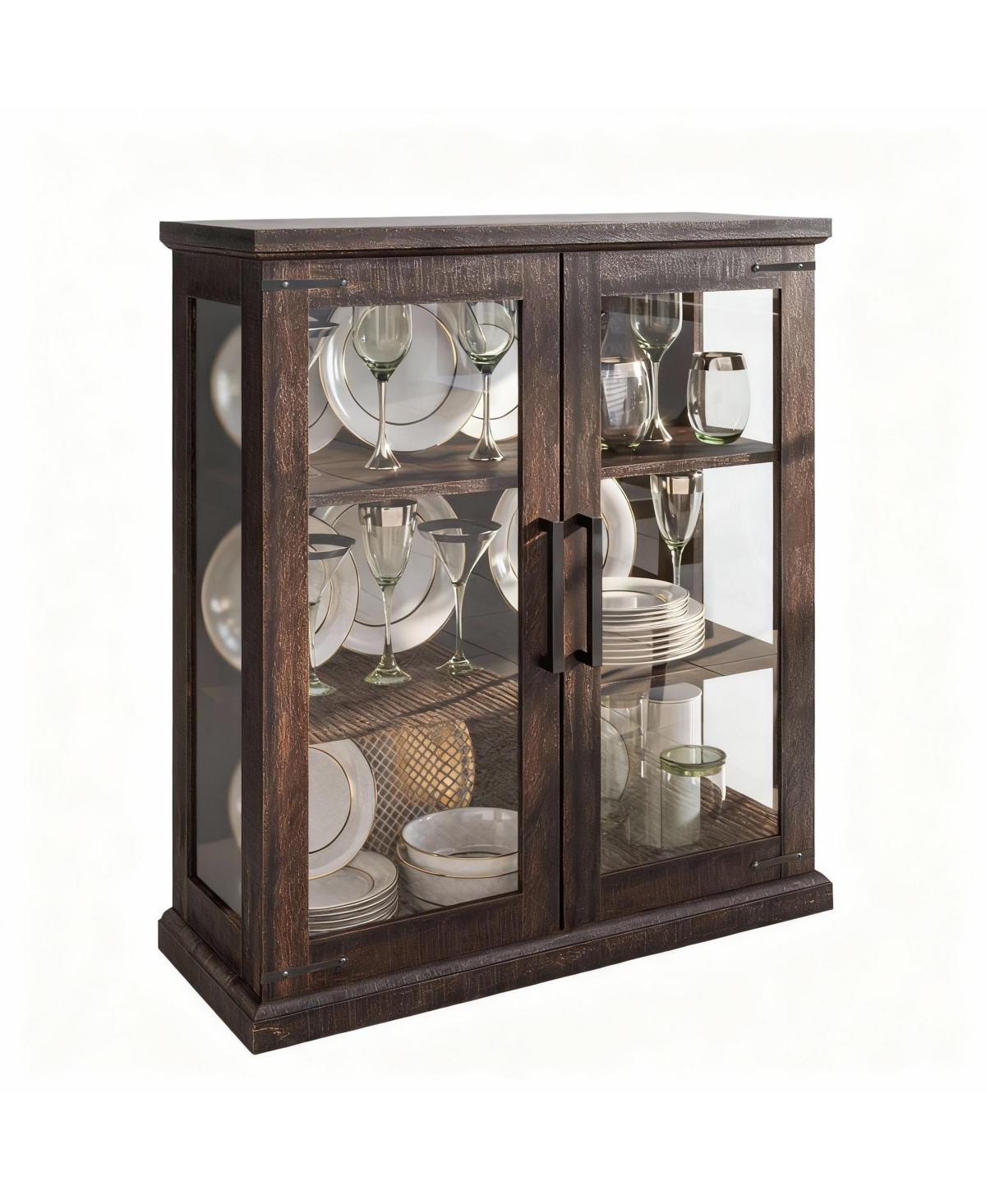 Click here for Yigii Elegant Multi Use Cabinet with Glass Doors f... prices