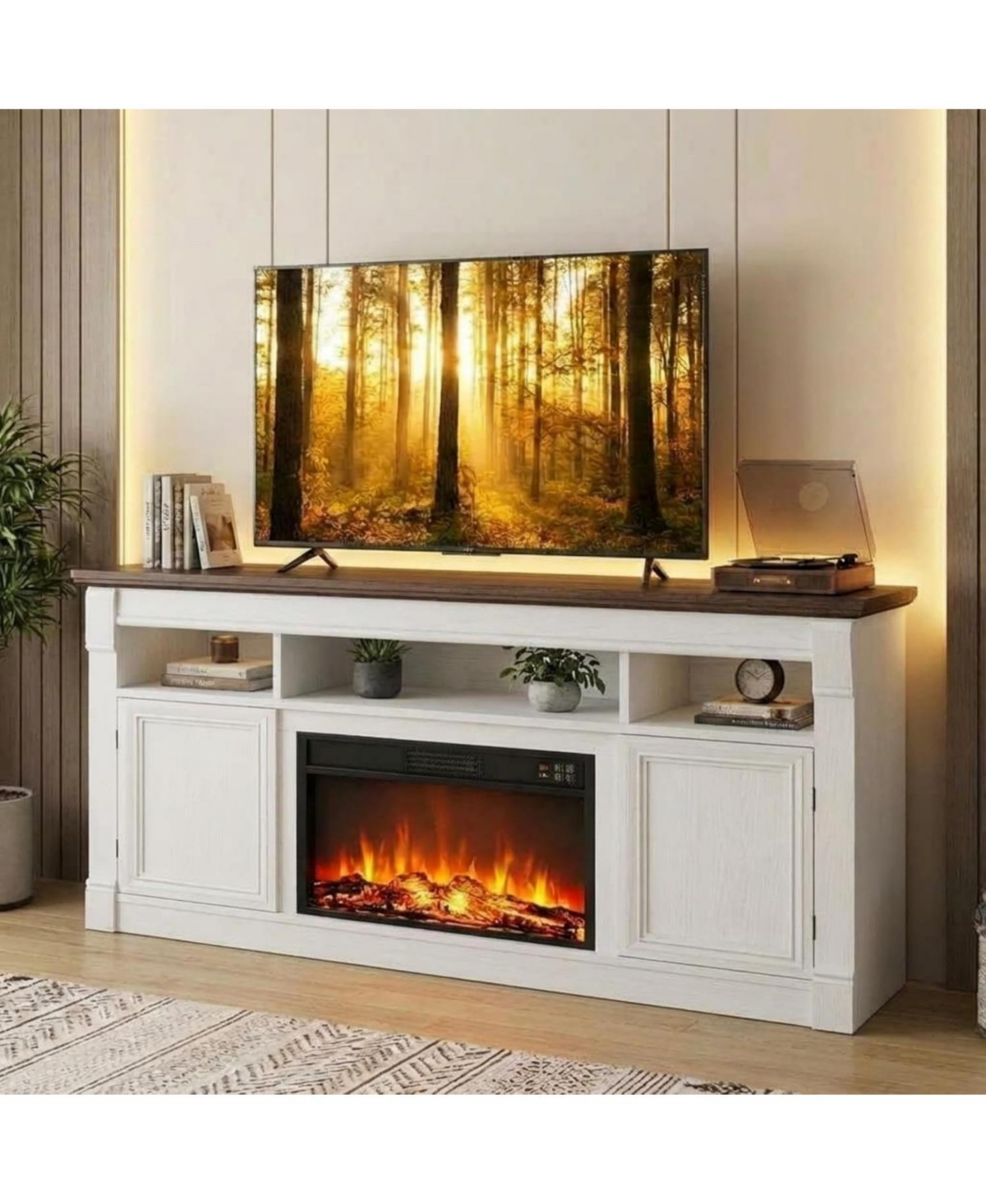 Click here for gaomon 58 Inch Fireplace Tv Stand for Tv Up to 65... prices