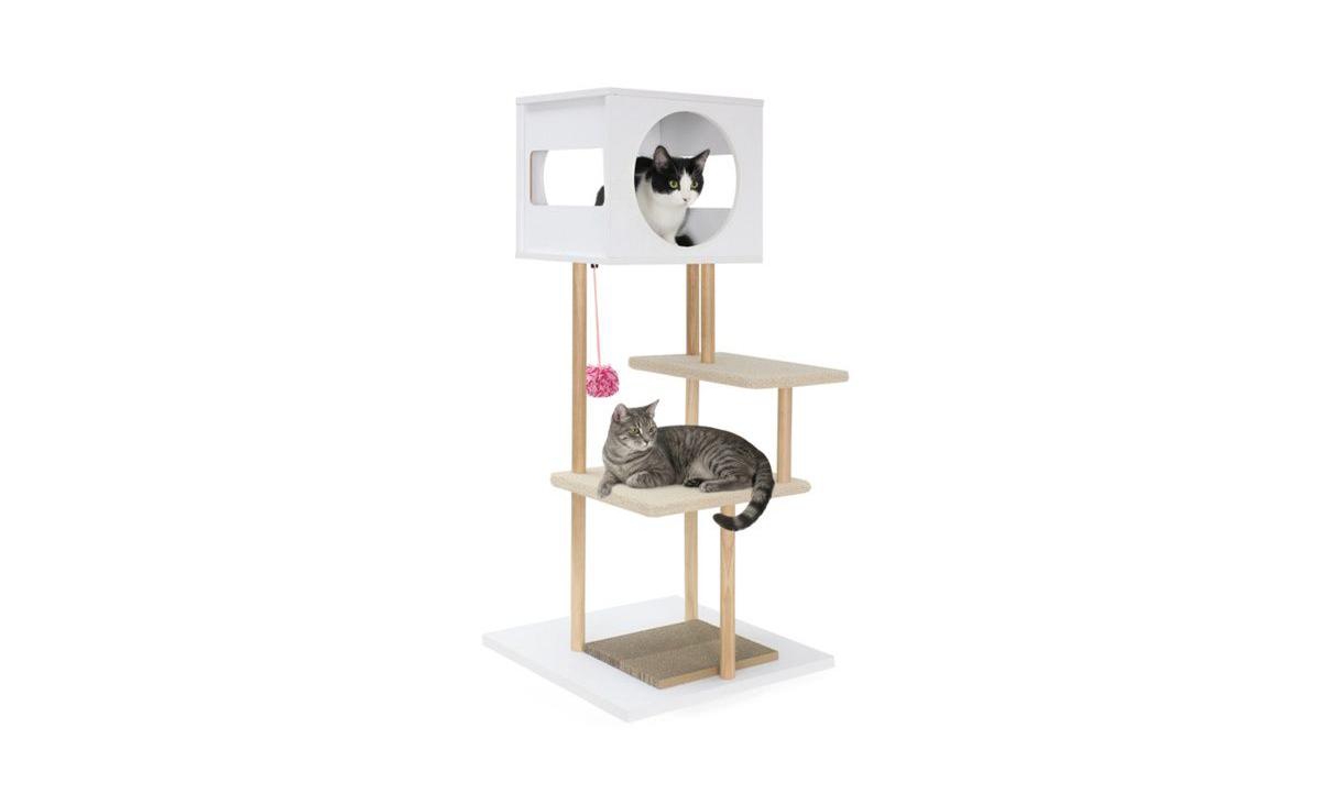 Click here for Aostirmotor Multi-Level Cat Tree with 2 Scratching... prices