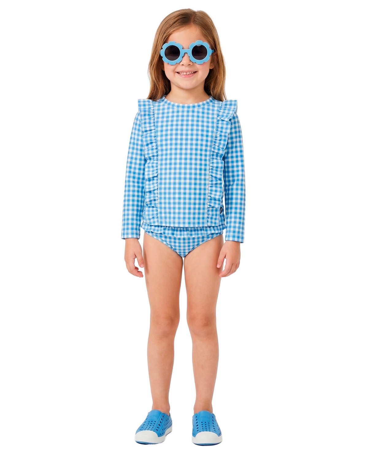 Click here for Sperry Baby Girls Long-Sleeve Rashguard Top & Swim... prices