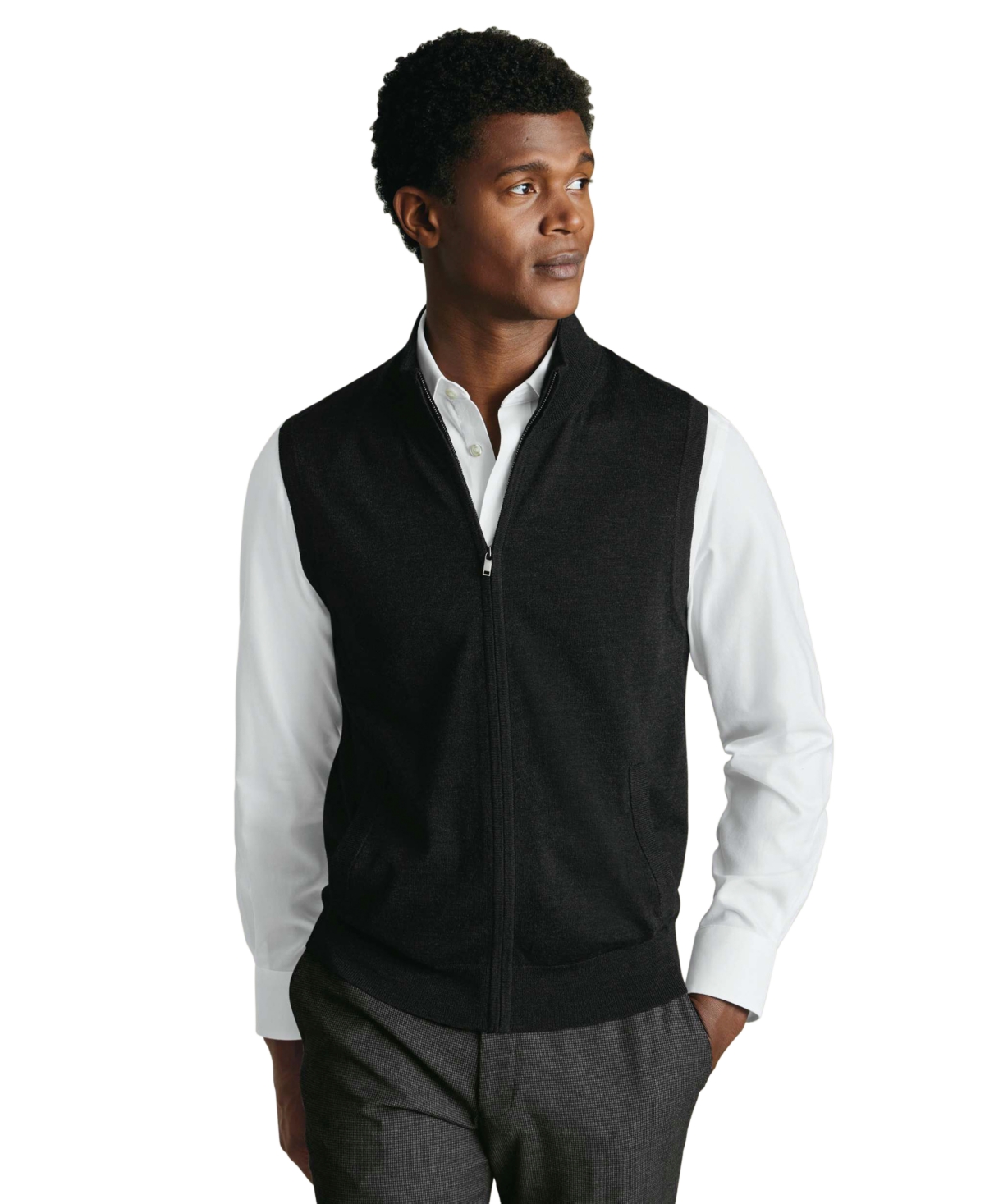 Click here for Charles Tyrwhitt Mens Regular-Fit Gilet Sweater -... prices