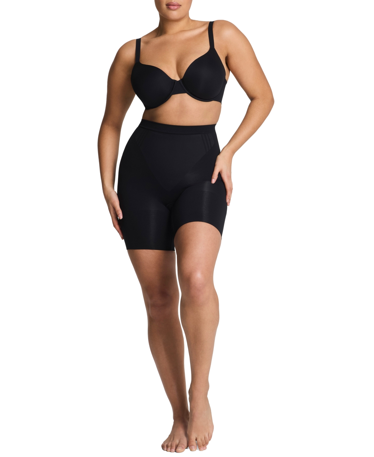 Click here for Spanx Womens SPANXsculpt GoFigure Mid-Thigh Shorts... prices