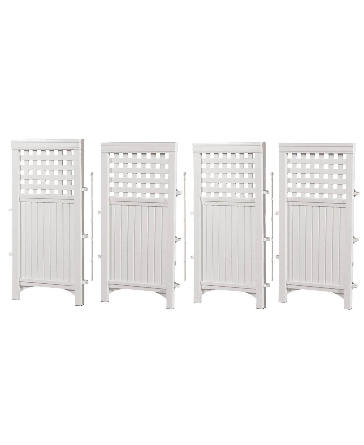 Click here for Suncast 4 Panel Screen Enclosure Freestanding Stee... prices