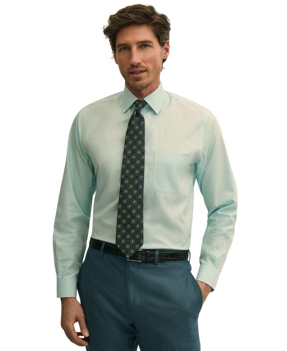 Click here for B by Brooks Brothers Mens Spread-Collar Dress Shir... prices