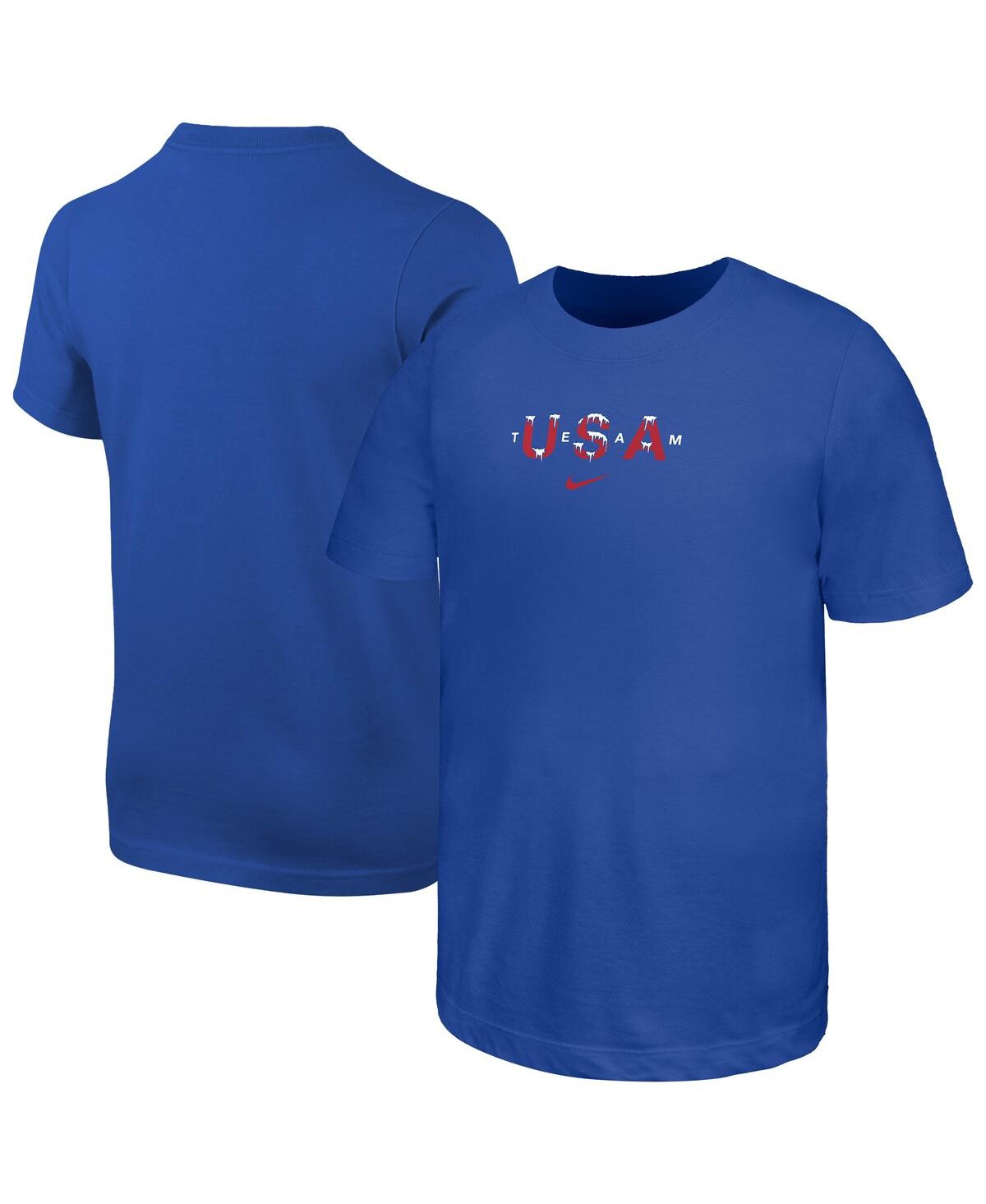 Click here for Nike Big Boys and Girls Royal Team Snow T-Shirt -... prices