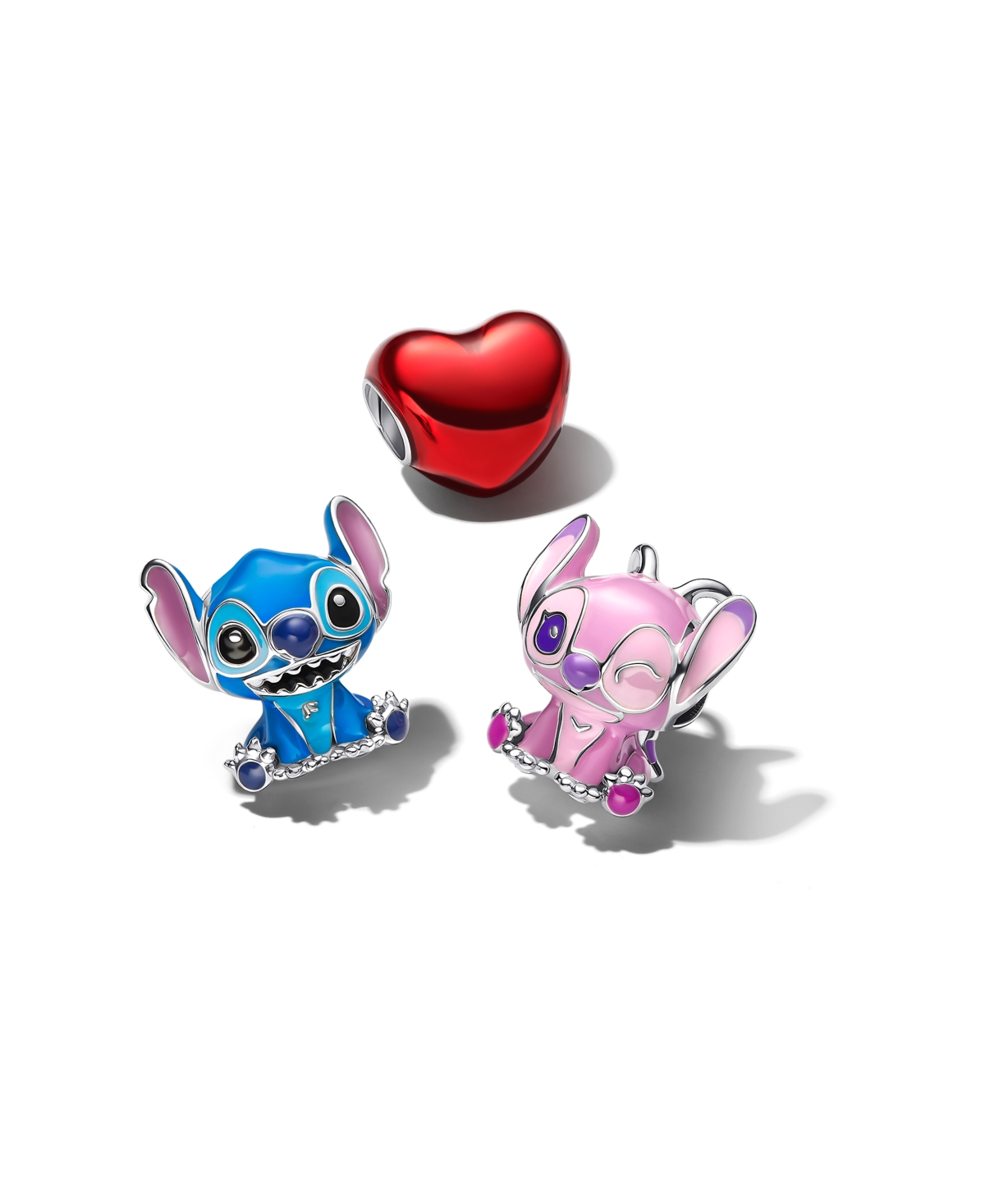 Click here for Pandora Stitch Valentines Charm Set - Silver prices