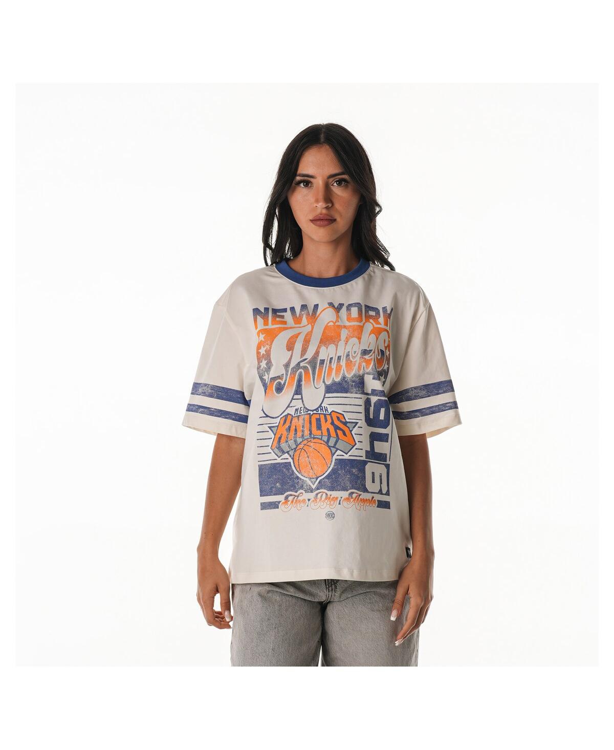 Click here for The Wild Collective Womens Cream New York Knicks V... prices