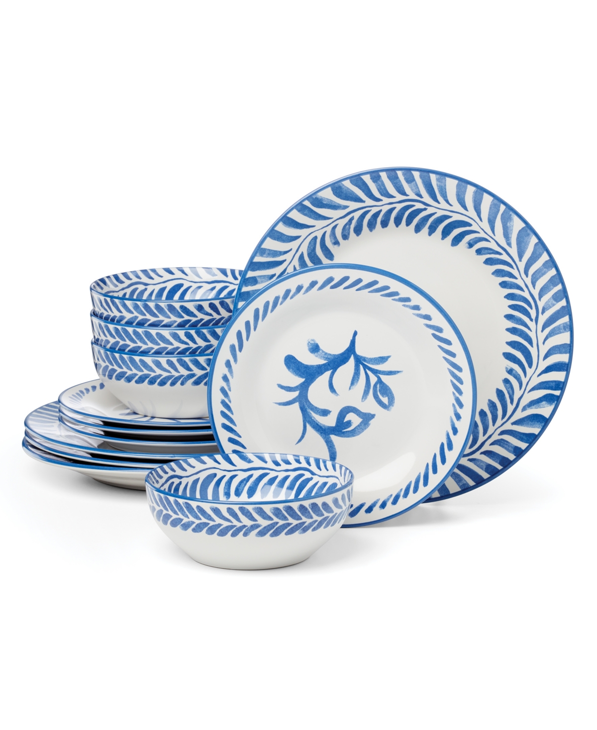 Click here for Oneida Borderless Dinnerware 12-Pc. Set  Service f... prices