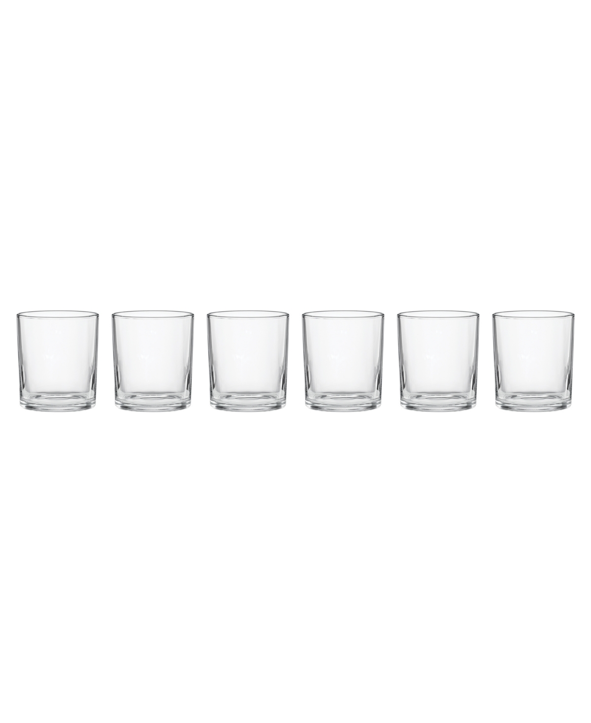 Click here for Oneida 24 Seven Medium Tumbler  Set of 6 - Clear prices