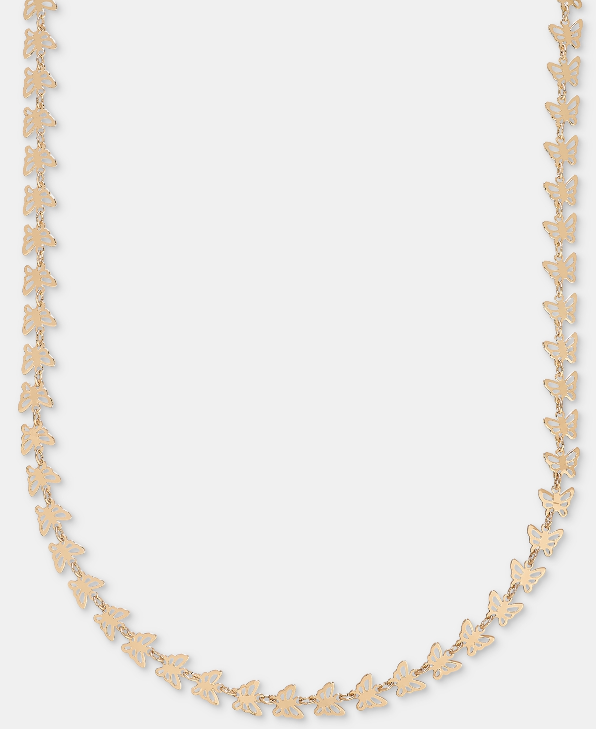 Click here for lonna & lilly Gold-Tone Butterfly Collar Necklace... prices