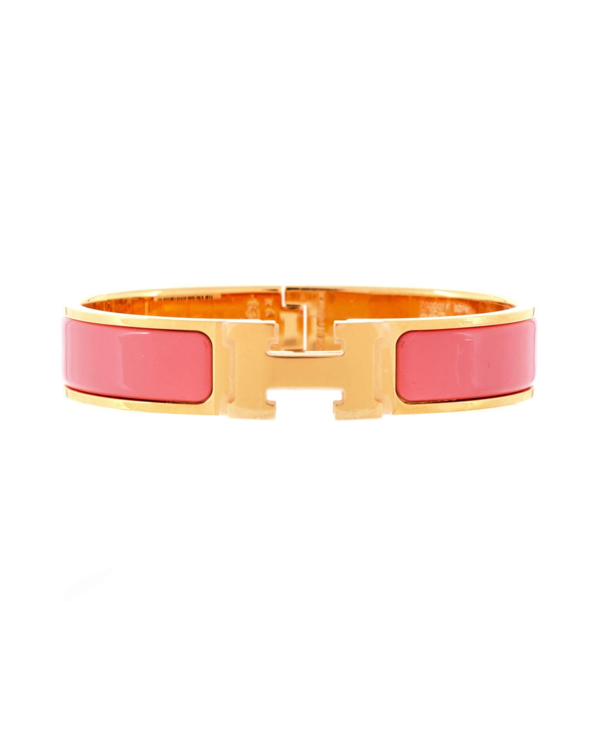 Click here for Pre-Owned HERMES Clic H Bracelet - Enamel prices