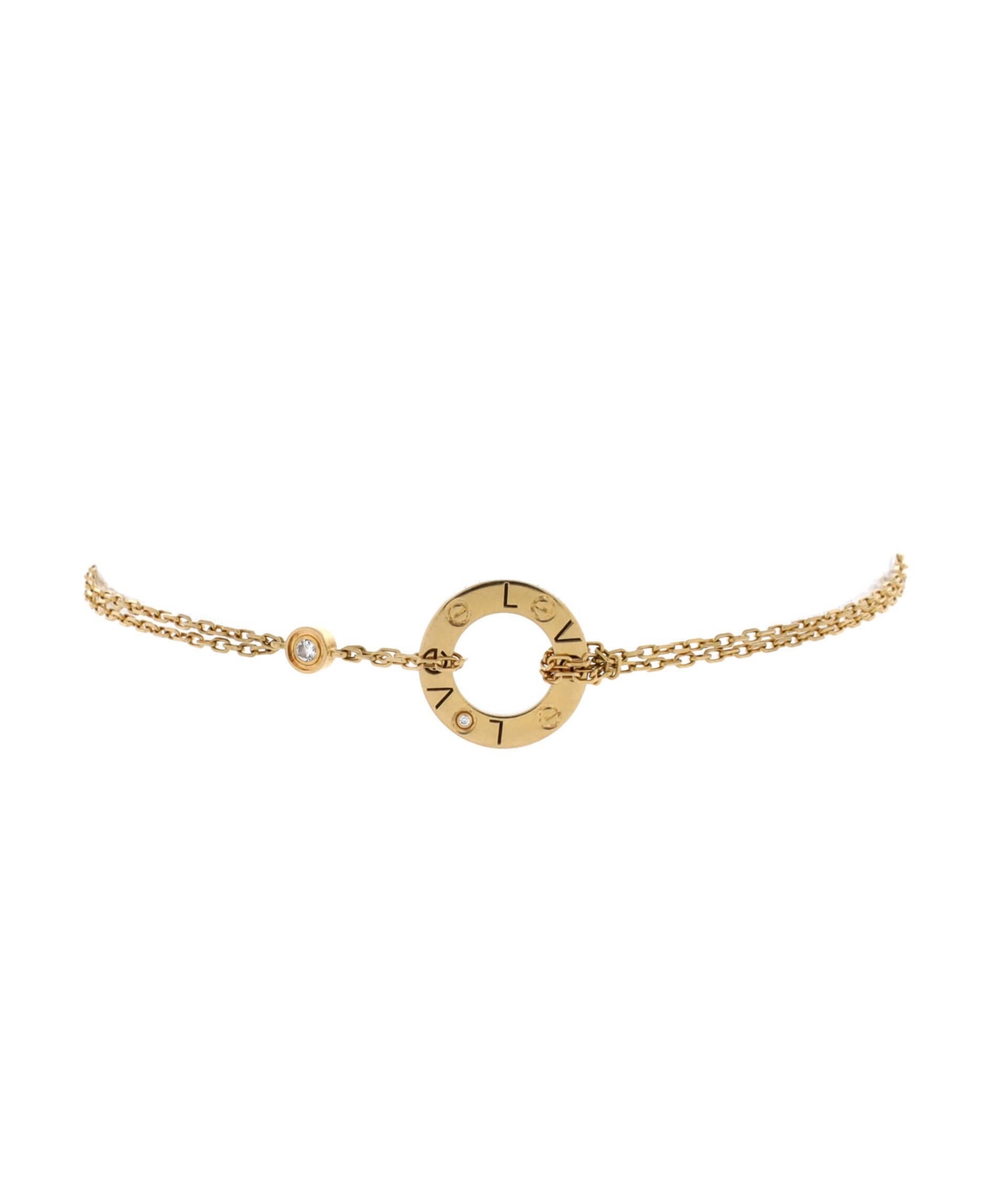 Click here for Pre-Owned Cartier 2 Diamonds Love Bracelet - 18k y... prices