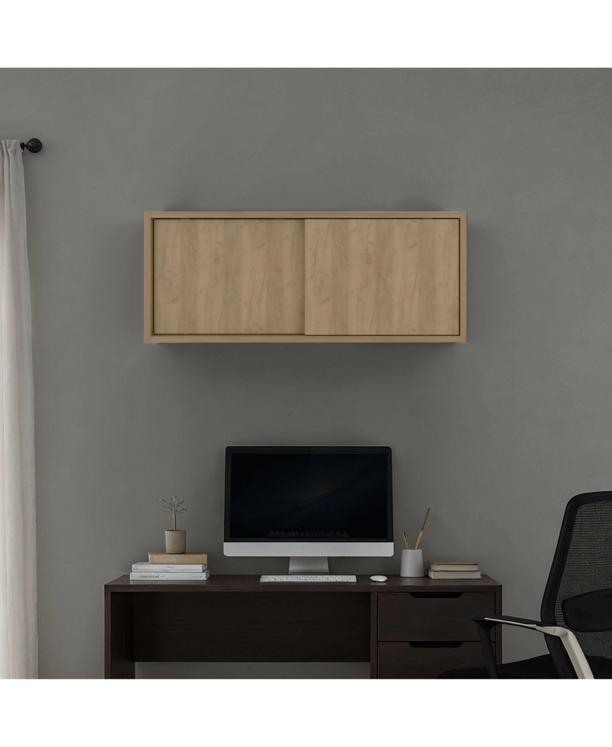 Click here for Fm Furniture Bahia Wall Storage Cabinet - Natural... prices