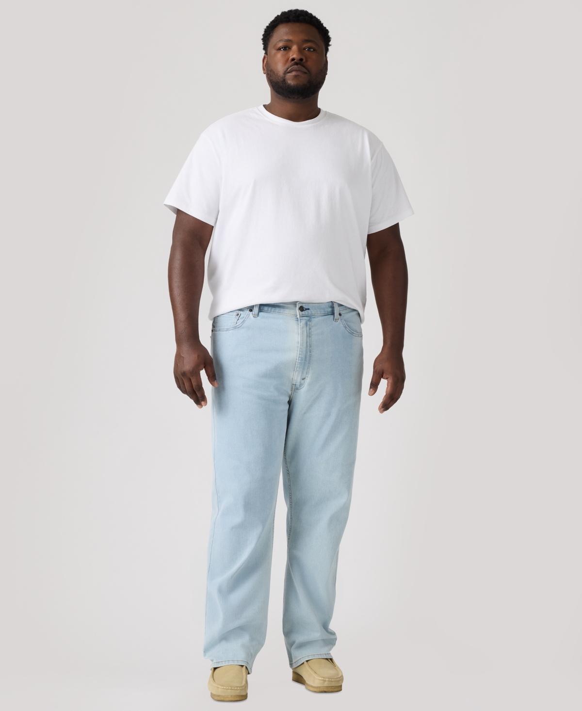 Click here for Levis Mens Big & Tall 506 Comfort Jean - Light Blu... prices