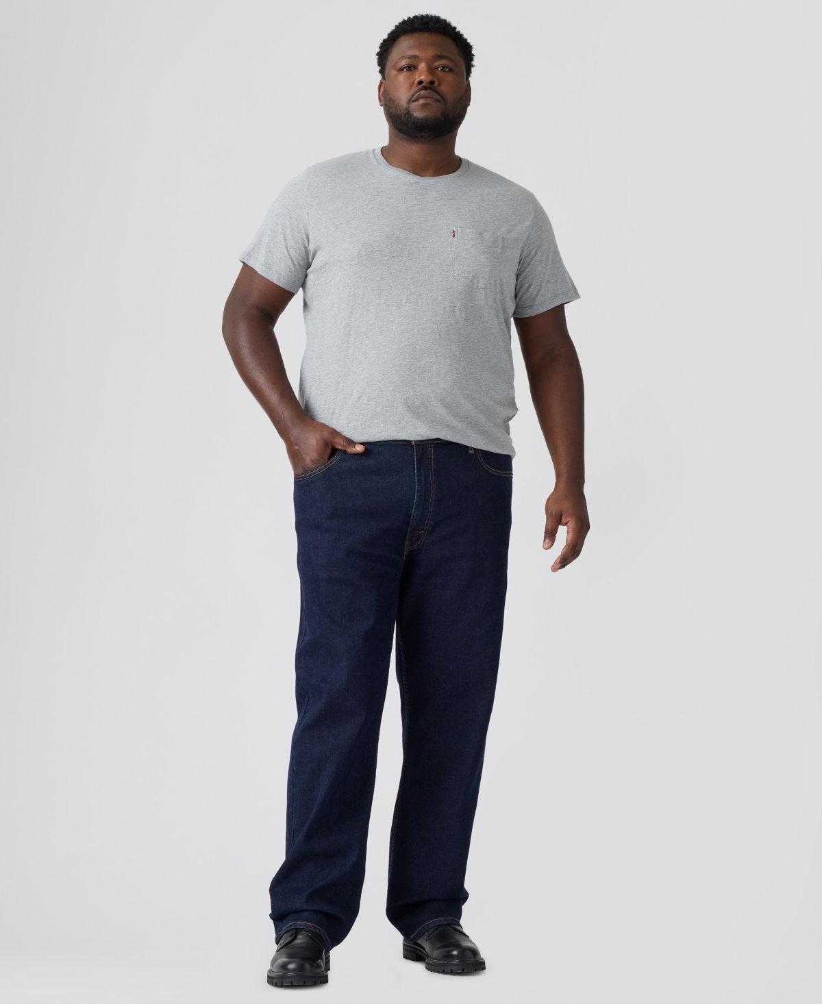 Click here for Levis Mens Big & Tall 506 Comfort Jean - Navy prices