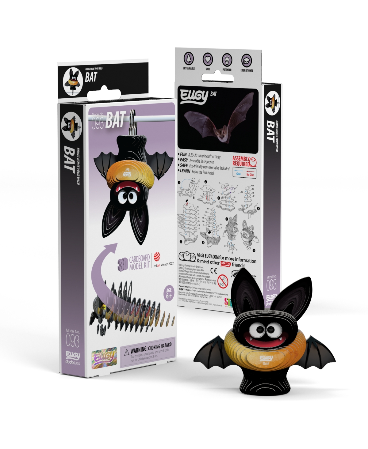 Click here for Eugy Bat 3D Puzzle - Multi prices