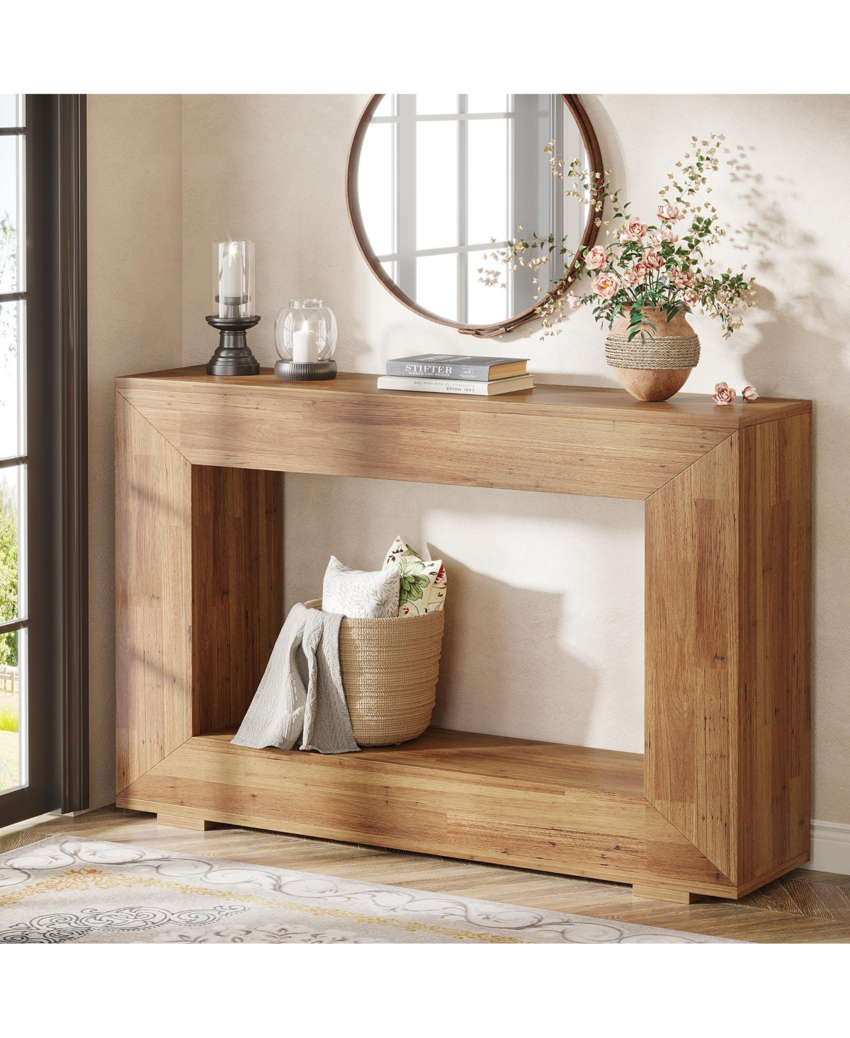 Click here for Tribesigns Farmhouse Console Table  47 Inches Entr... prices