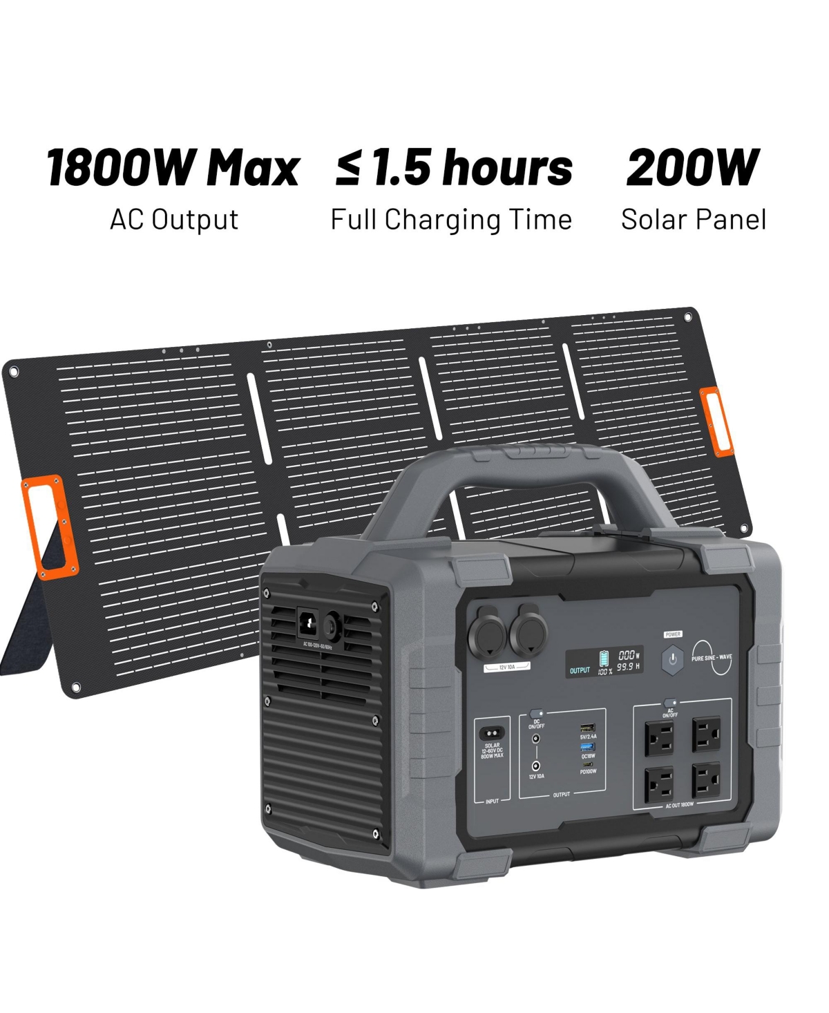 Click here for Mondawe 1024Wh-1800W Portable Power Station with 2... prices
