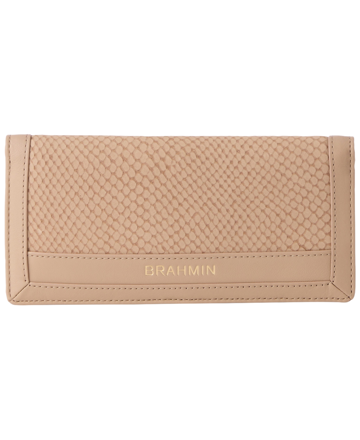 Click here for Brahmin Ady Leather Mini Wallet - Tan prices
