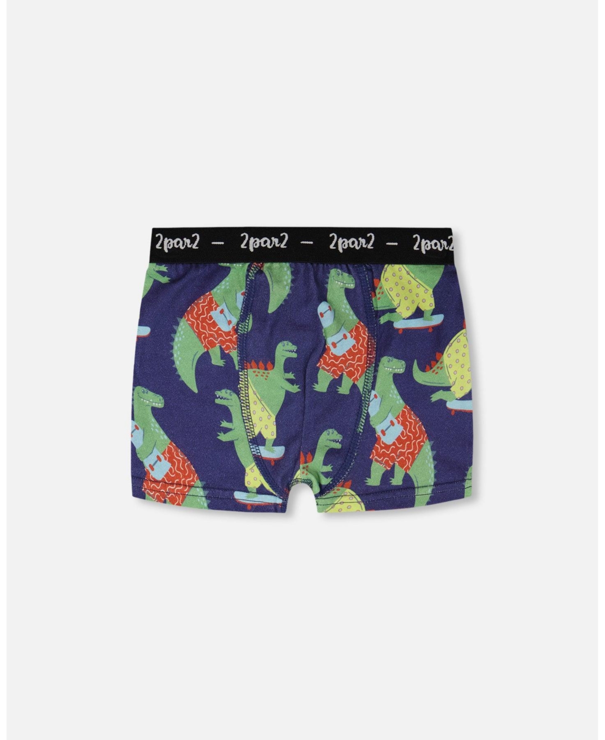 Click here for Deux par Deux Boy Cotton Boxer Dino Print - Toddle... prices