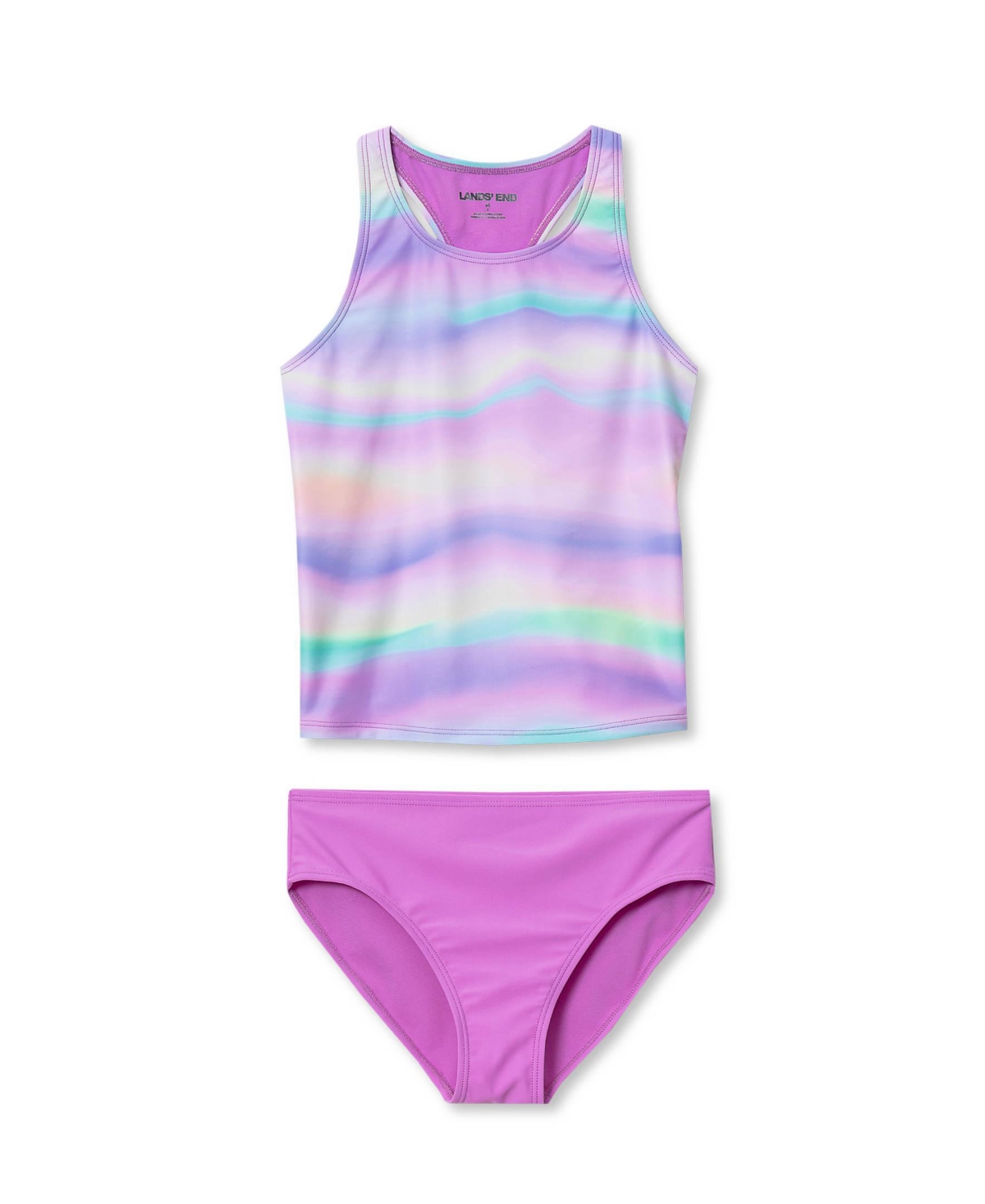 Click here for Lands End Girls Chlorine Resistant Tankini Swim Se... prices