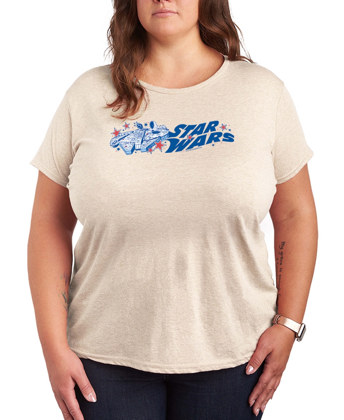 Click here for Hybrid Apparel Plus Size Short-Sleeve Star Wars Gr... prices